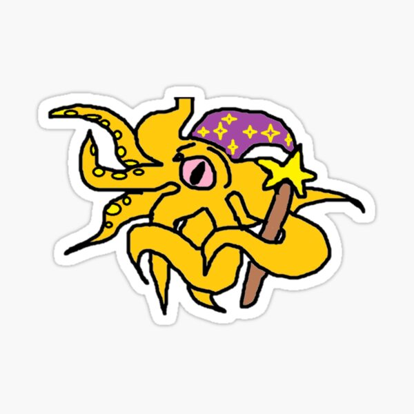"octo sticker" Sticker by graveyardcuck | Redbubble