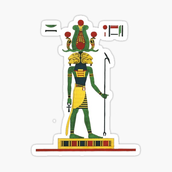 "Amon-ra " Sticker for Sale by Photopicture | Redbubble