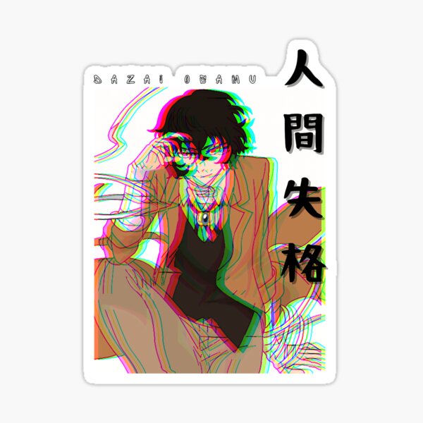 "Osamu Dazai v3" Sticker for Sale by niconek03 | Redbubble
