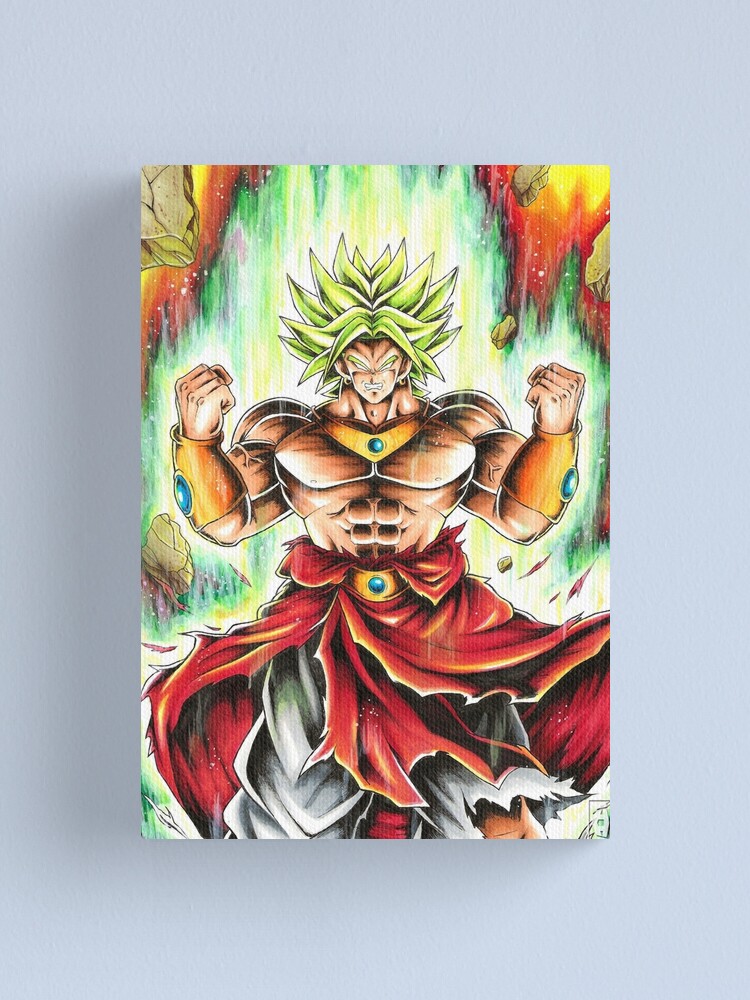"Broly" Canvas Print by Abyllion-art | Redbubble
