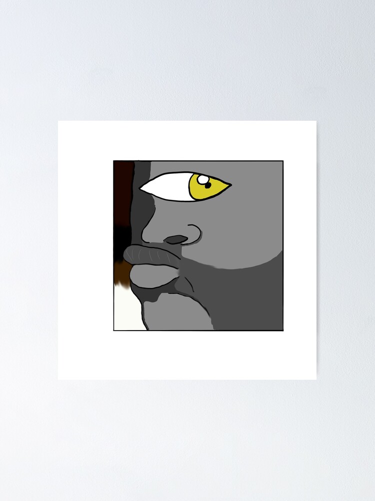 "dubious cyclops meme" Poster by Damsos | Redbubble