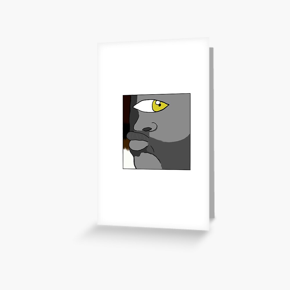"dubious cyclops meme" Greeting Card for Sale by Damsos | Redbubble