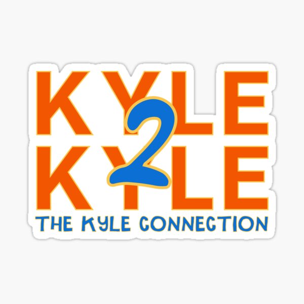 "Kyle to Kyle connection" Sticker for Sale by uvprod | Redbubble