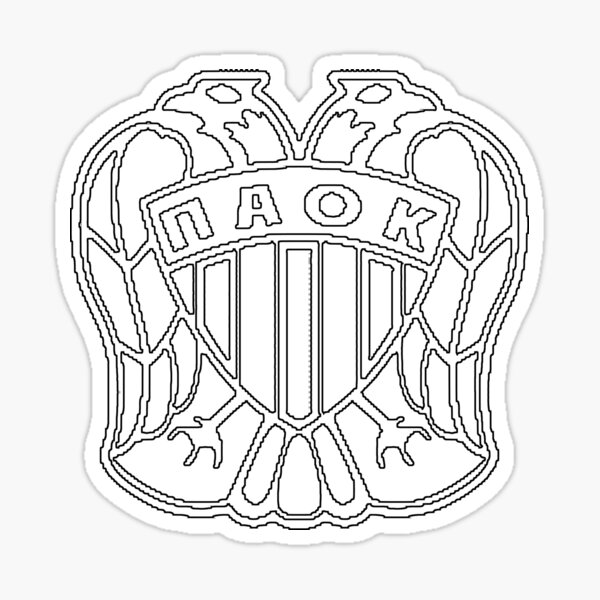 "PAOK" Sticker for Sale by Liz4rD4 | Redbubble