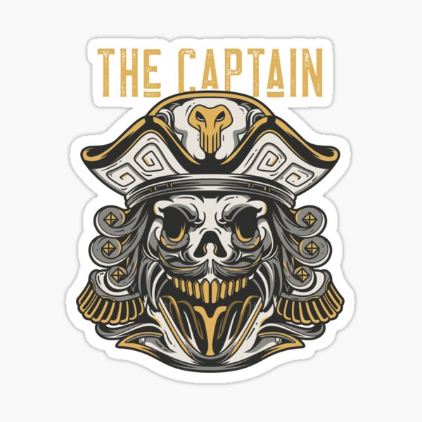 "Who is the Captain? " Sticker by Zwembadvergeli1 | Redbubble