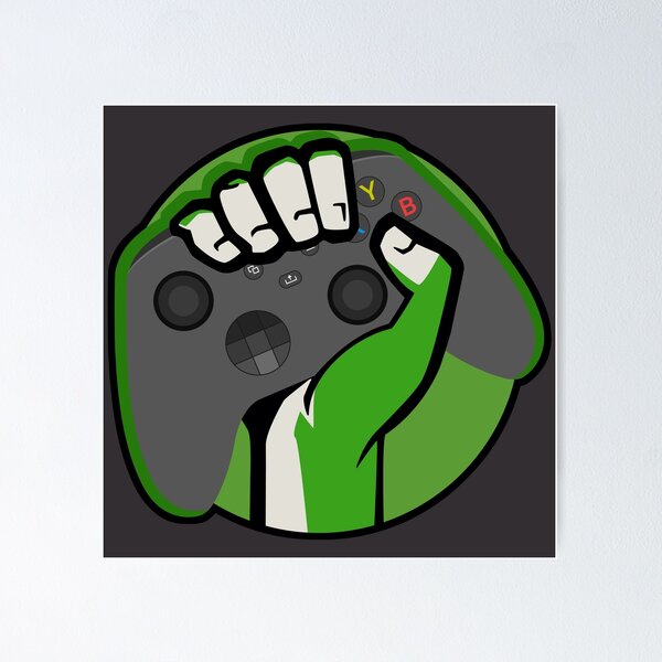 Original Xbox Logo Posters for Sale | Redbubble