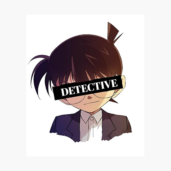 Lámina fotográfica «Detective Con-an Designe - Regalo para amantes del ...