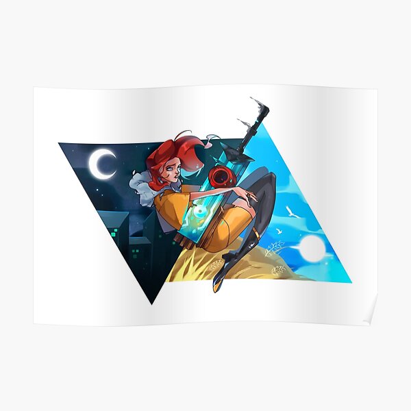 "Transistor, Red" Poster for Sale by ShirasEgorka | Redbubble