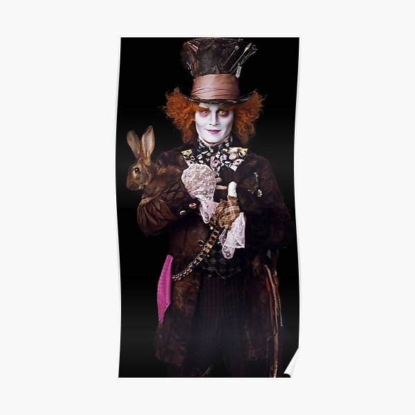 "mad hatter" Poster by javanis | Redbubble