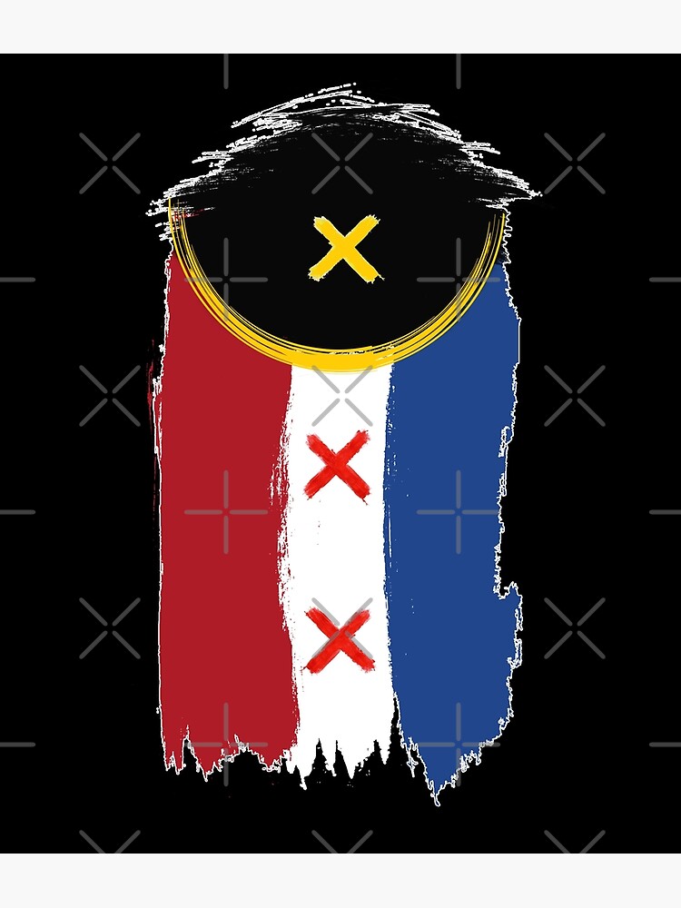 "L'Manberg Nation Flag Vertical - Brush Style" Photographic Print by ...