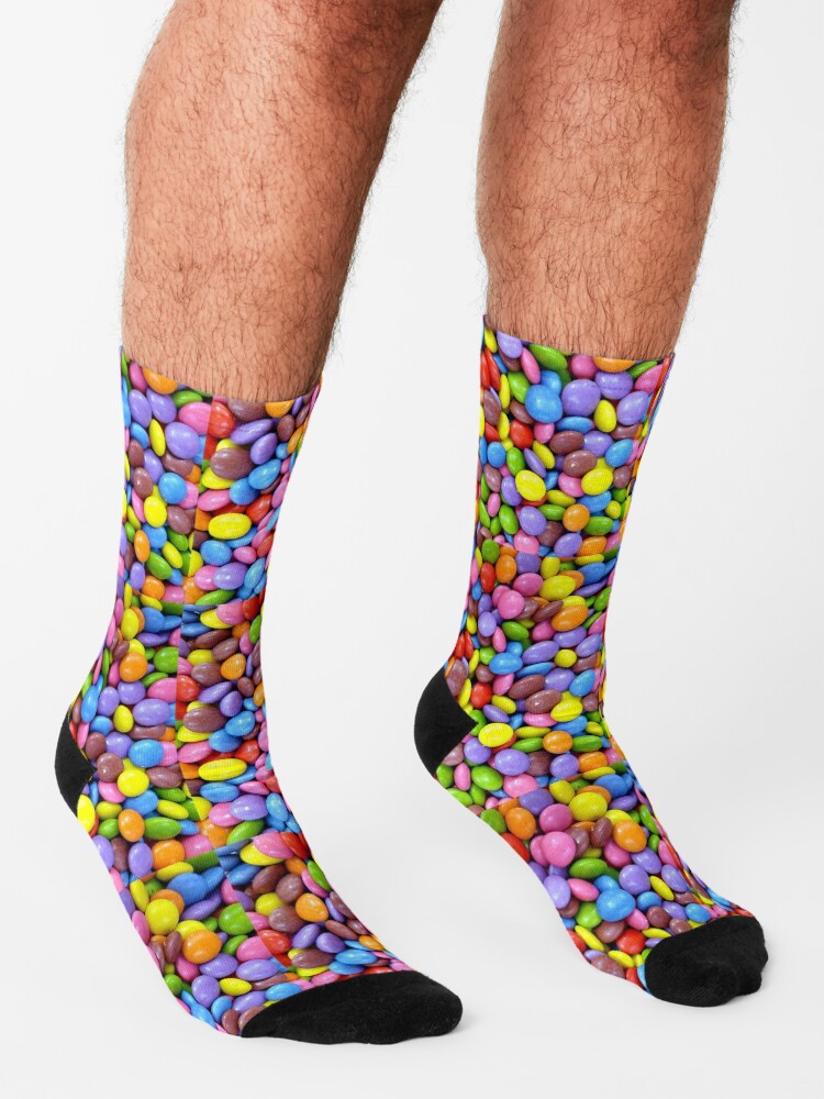 "smartie surprise." Socks for Sale by coolshop123 | Redbubble
