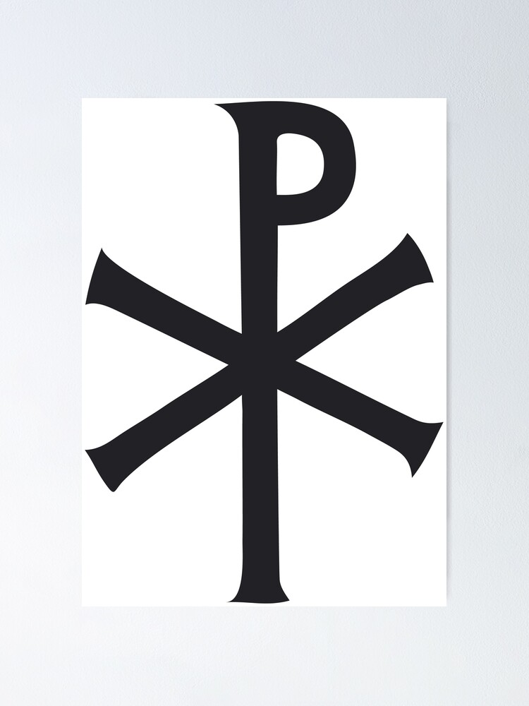 "Labarum Chi Rho Symbol" Poster by ArgosDesigns | Redbubble