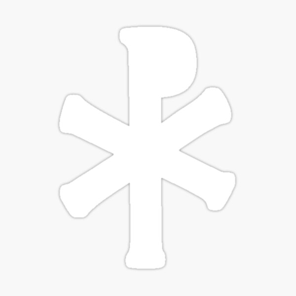 "Labarum Chi Rho Symbol" Sticker for Sale by ArgosDesigns | Redbubble