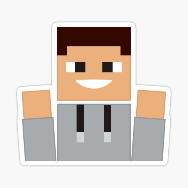 Minecraft Steve Stickers | Redbubble