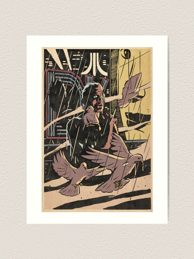 "Roy Batty (Blade Runner)" Art Print by AhmedRaafatArt | Redbubble