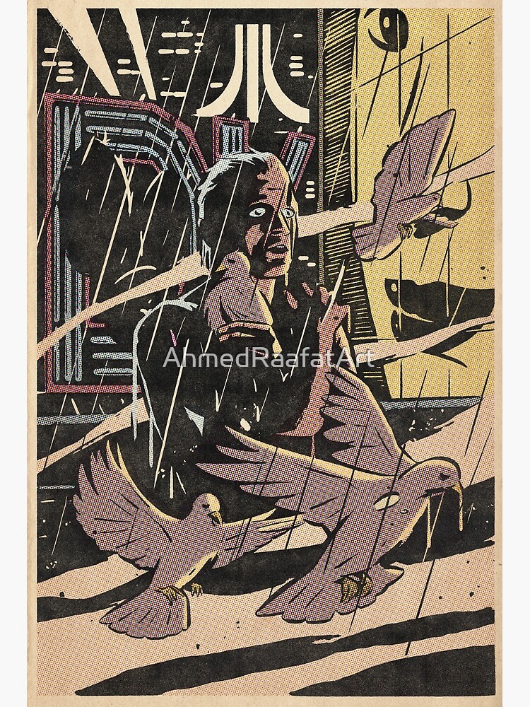 "Roy Batty (Blade Runner)" Poster for Sale by AhmedRaafatArt | Redbubble