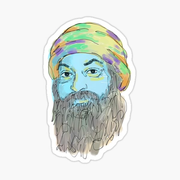 "Osho" Sticker for Sale by KennyLucky | Redbubble