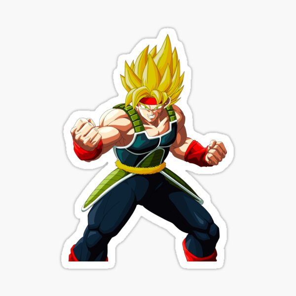 "SSJ Bardock" Sticker for Sale by jixelpatterns | Redbubble
