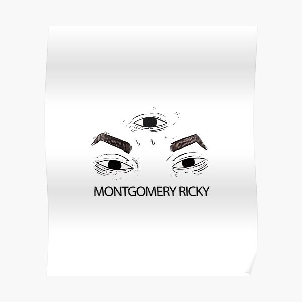 "Ricky Montgomery" Poster by philipcarter215 | Redbubble