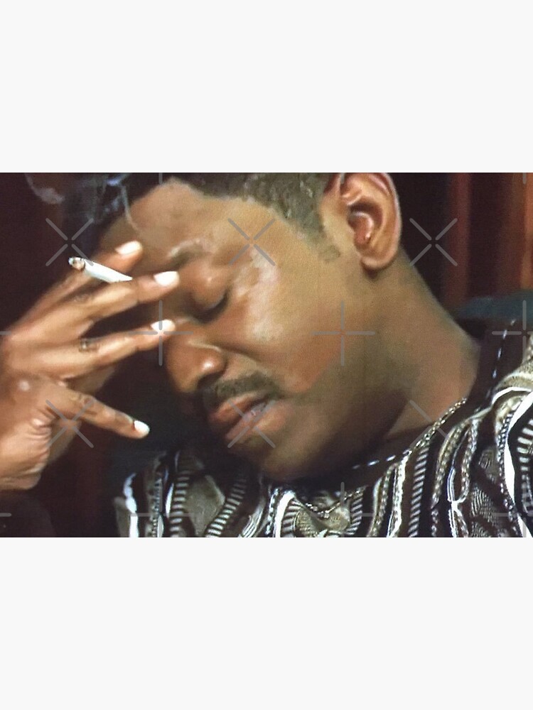 "Mekhi Phifer Meme Smoking Reaction Gif head down eyes closed The Bobby ...