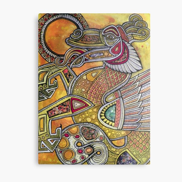 Lámina metálica « mosaico de cáscara de huevo acrílico y roto (Cáscaras ...