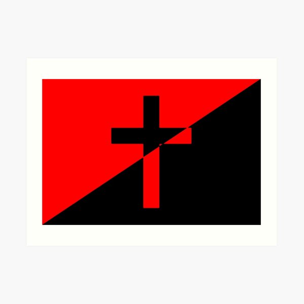 Christian Anarchism Wall Art | Redbubble