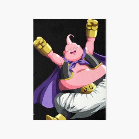 "Fat Buu" Art Board Print for Sale by jixelpatterns | Redbubble