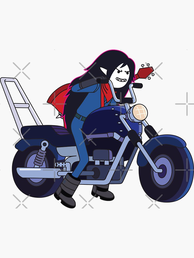 Marceline Sticker By Plushism Redbubble