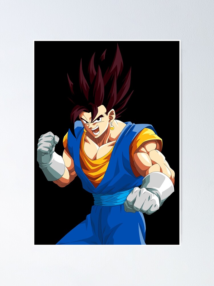 "Vegito" Poster for Sale by jixelpatterns | Redbubble