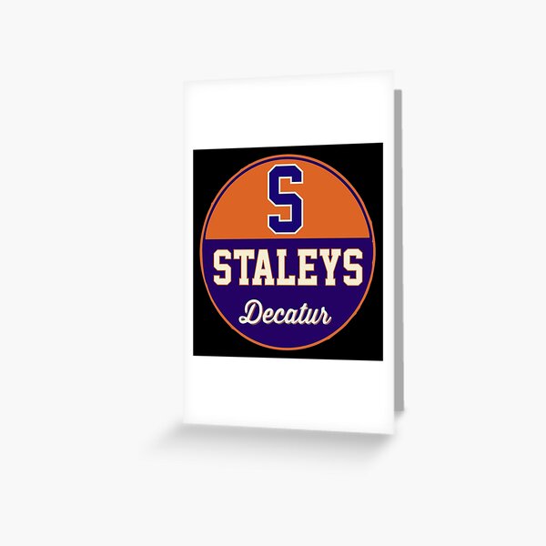 "BEST SELLER - The Decatur Staleys Merchandise" Greeting Card by ...