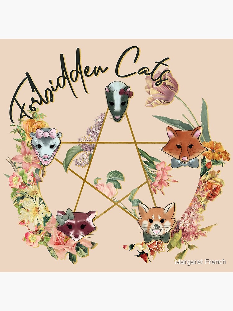 "Forbidden Cats" Poster for Sale by Pegasaurus-Rex | Redbubble