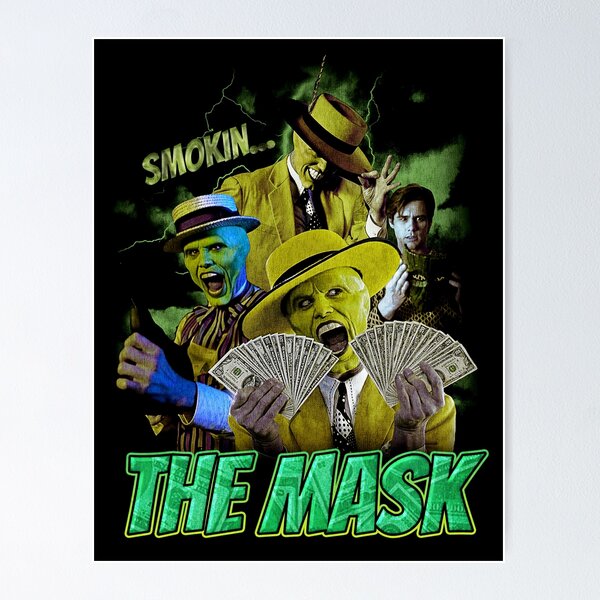 "The Mask" Poster for Sale by Nikita Abakumov | Redbubble