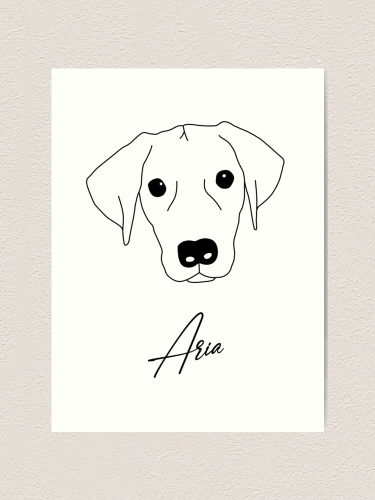 "Aria ( Drawing )" Art Print by 3-23-DESIGN-CO | Redbubble