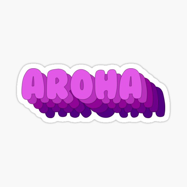 "ASTRO - Aroha Fandom Name Pink Quote Text OFFICIAL COLORS" Sticker for ...