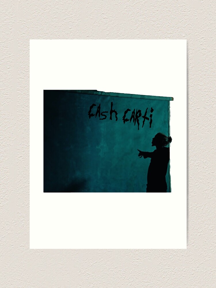 "cash carti @ meh whole lotta red playboi" Art Print by sappy187 ...