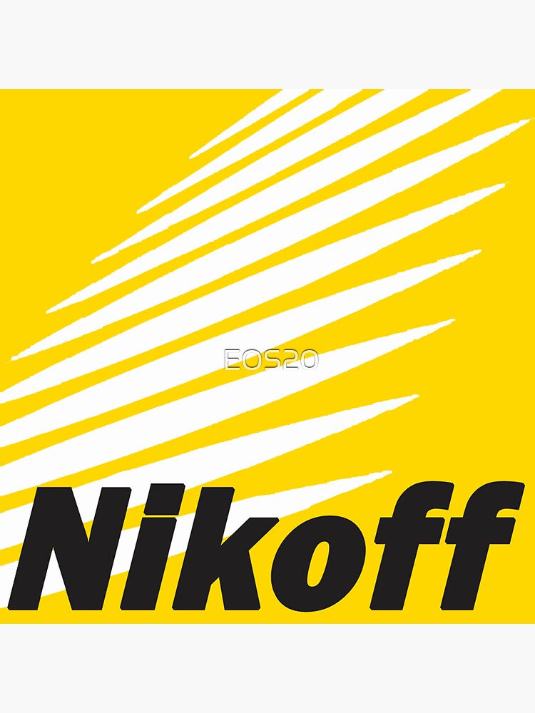 "Nikoff " Sticker for Sale by EOS20 | Redbubble