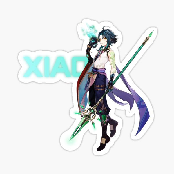 "genshin impact xiao" Sticker by Gloria312 | Redbubble
