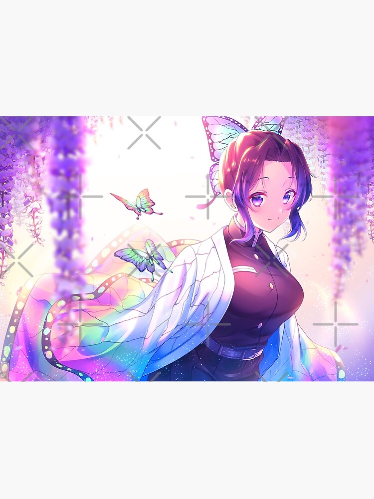 Lámina metálica «Shinobu Kocho Insect Hashira - Demon Slayer KImetsu No ...