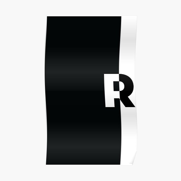"Customized letter R" Poster for Sale by ChoiceMatters3 | Redbubble