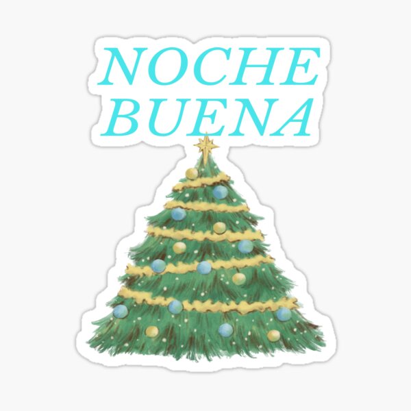 "Noche Buena" Sticker by metamorfosis | Redbubble