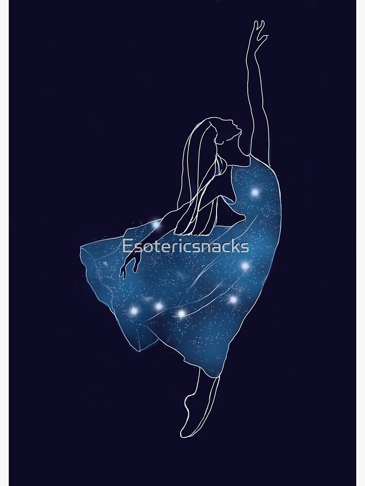 "Star Dancer " Poster by Esotericsnacks | Redbubble