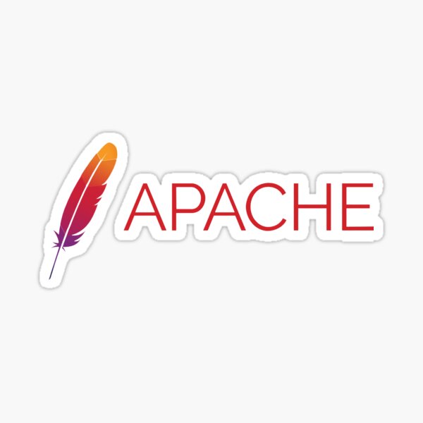 "Apache logo" Sticker for Sale by -Muyfamoso | Redbubble