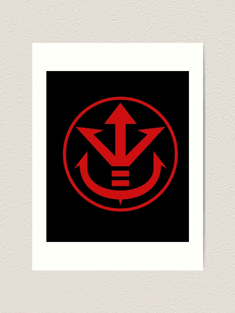 "Saiyan Royal Family Symbol" Art Print for Sale by theboonation | Redbubble