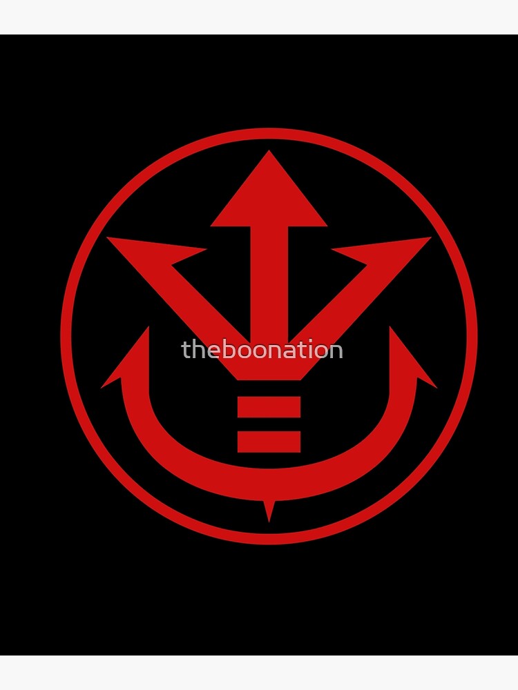 "Saiyan Royal Family Symbol" Poster for Sale by theboonation | Redbubble