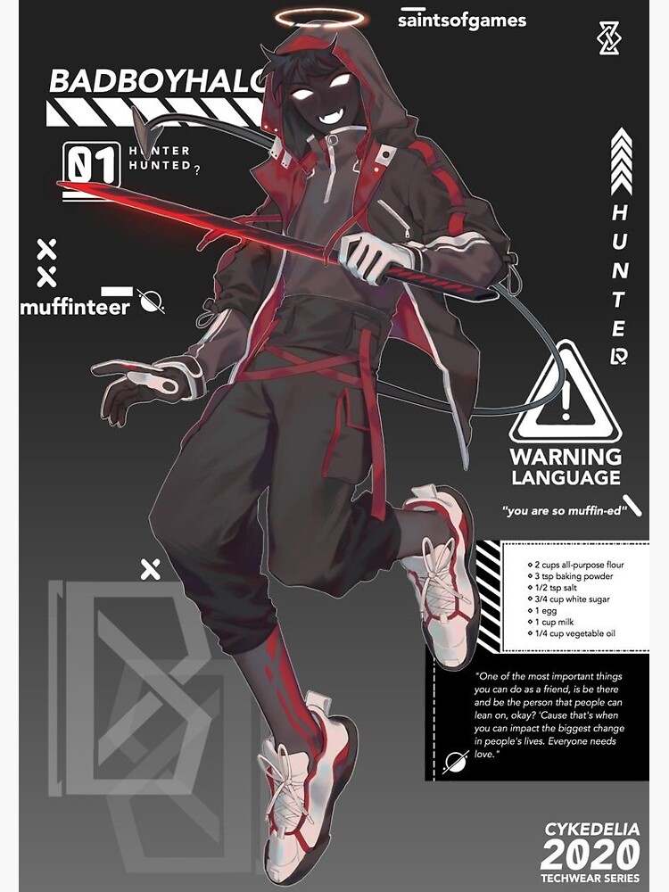 "BadBoyHalo" Sticker by dreamocha | Redbubble