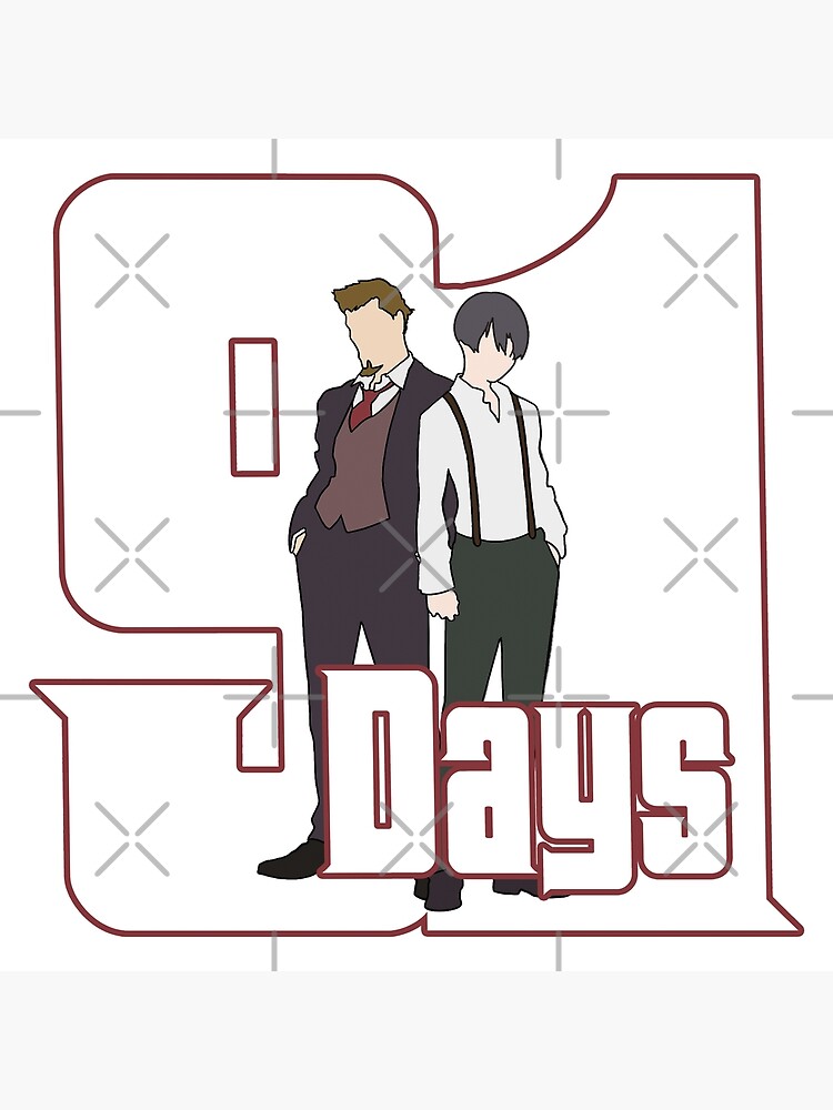 "91 Days Logo Style" Art Print by VintageAnime | Redbubble