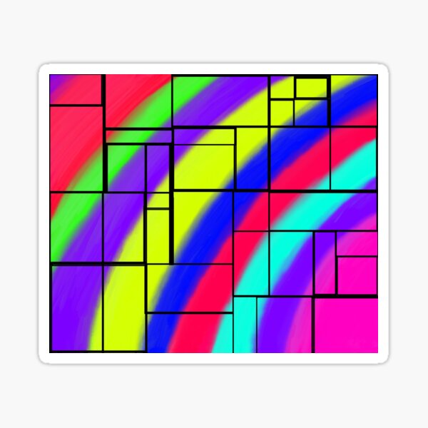 "Cubic" Sticker for Sale by ArT200200 | Redbubble