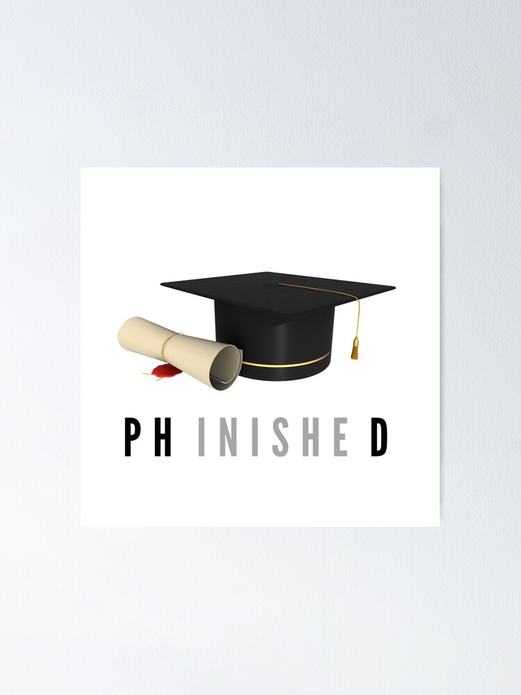 "PhD Finished doctorate - celebration of graduation from university ...