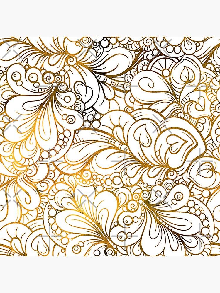 "Fancy patterns" Sticker by obyano | Redbubble