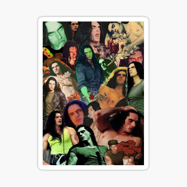 Type O Negative Peter Steele Dark Goth Collage Edit Ii Sticker For